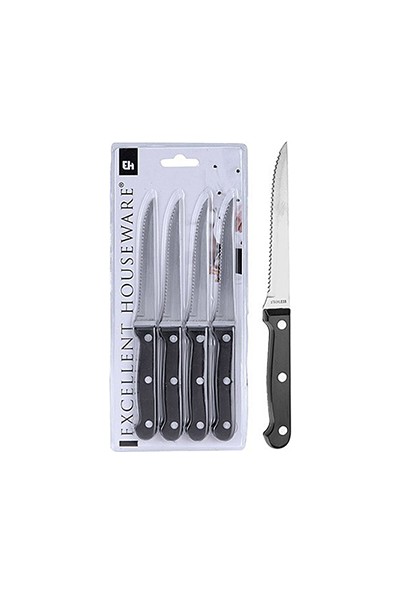 Koopman 4'lü Biftek Bıçağı 20.5 Cm Koopman 4'lü Biftek Bıçağı 20.5 Cm