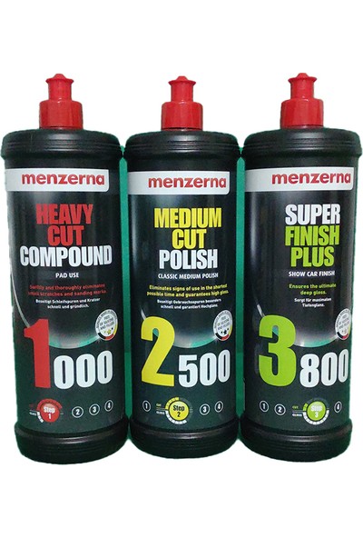 Menzerna 1000 2500 3800 Pasta Hare Seti 1 lt Menzerna 1000 2500 3800 Pasta Hare Seti 1 lt
