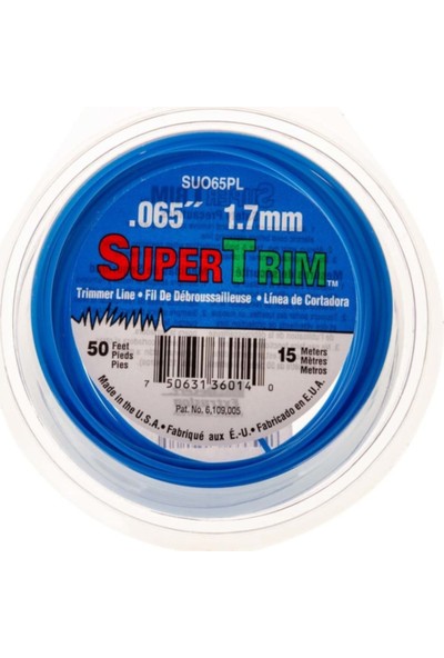 Super Trim Elektrikli Tırpan Misinası 1,7 mm 15 M Super Trim Elektrikli Tırpan Misinası 1,7 mm 15 M