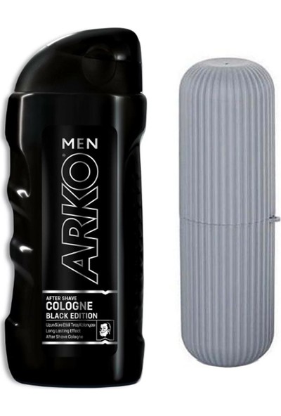 Arko Men Black Traş Losyonu Traş Malzeme Kutu Seti