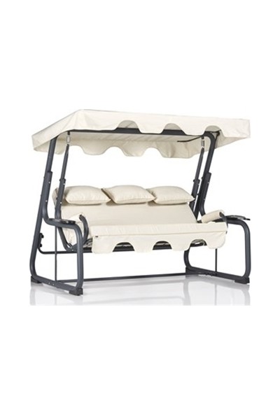 Erinöz Vitis 3 Kişilik Bahçe Balkon Teras Salıncağı