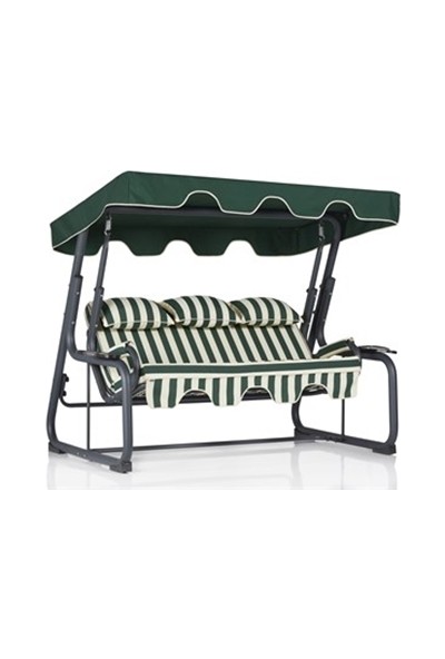 Erinöz Vitis 3 Kişilik Bahçe Balkon Teras Salıncağı