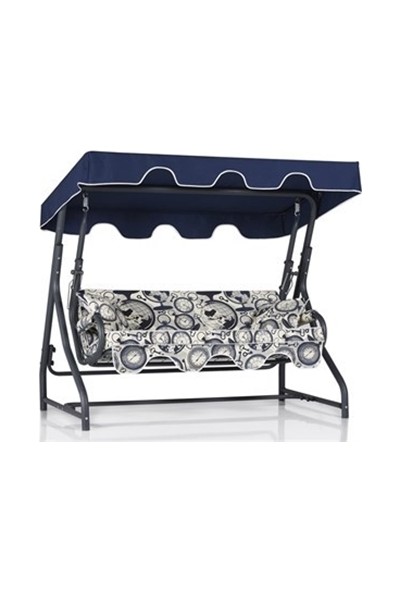 Erinöz Olea 3 Kişilik Bahçe Balkon Teras Salıncağı