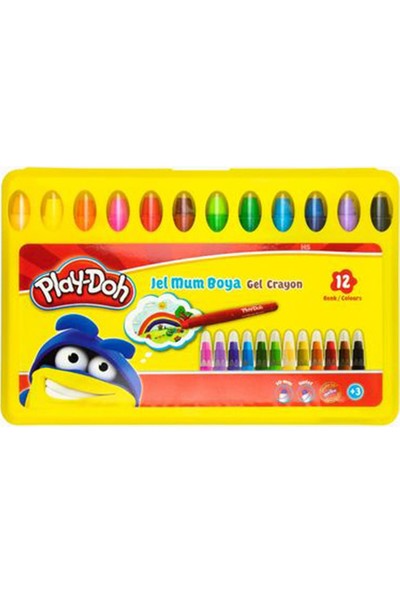 Play-Doh Jel Crayon Renkli Pp Box 12'li