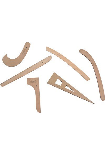 Kumaş Fırsatı Teknik Çizim Gereçleri 6'lı