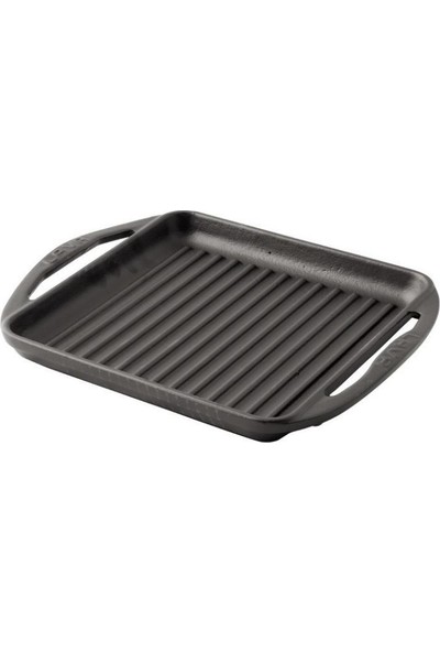 Lava 22 x 32 cm Döküm Demir Metal Kulplu Dikdörtgen Izgara Tava Lava 22 x 32 cm Döküm Demir Metal Kulplu Dikdörtgen Izgara Tava