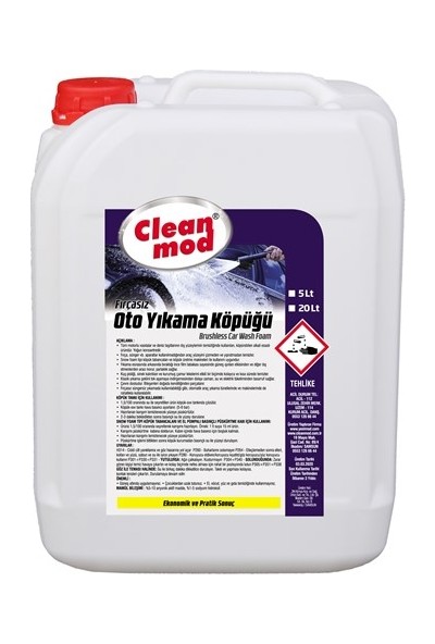 Cleanmod Oto Yıkama Köpüğü Fırçasız Yıkama 5 kg