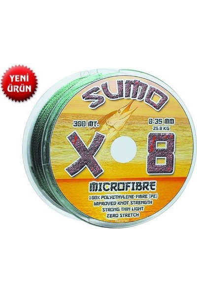 Effe Ip Misina Sumo 8 Kat 300M 0,12MM Effe Ip Misina Sumo 8 Kat 300M 0,12MM