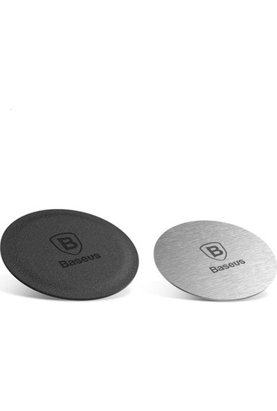 Baseus İron Suit Magnetic Telefon Tutucu Plaka 2 Adet(1 Deri 1 Metal) Gümüş Acdr A0S Baseus İron Suit Magnetic Telefon Tutucu Plaka 2 Adet(1 Deri 1 Metal) Gümüş Acdr A0S