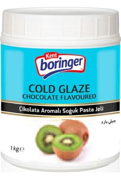 Kent Boringer Kivi Aromalı Soğuk Pasta Jeli 1 kg Kent Boringer Kivi Aromalı Soğuk Pasta Jeli 1 kg