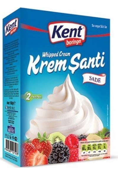 Kent Boringer Krem Şanti Sade 150 gr