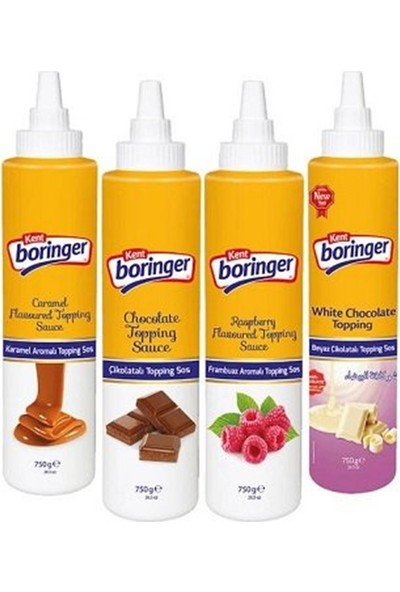 Kent Boringer Topping Sos Karma Koli 750 gr Kent Boringer Topping Sos Karma Koli 750 gr