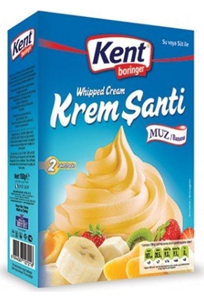 Kent Boringer Krem Şanti Muzlu 150 gr Kent Boringer Krem Şanti Muzlu 150 gr