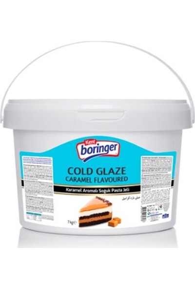 Kent Boringer Karamel Aromalı Soğuk Pasta Jeli 7 kg Kent Boringer Karamel Aromalı Soğuk Pasta Jeli 7 kg