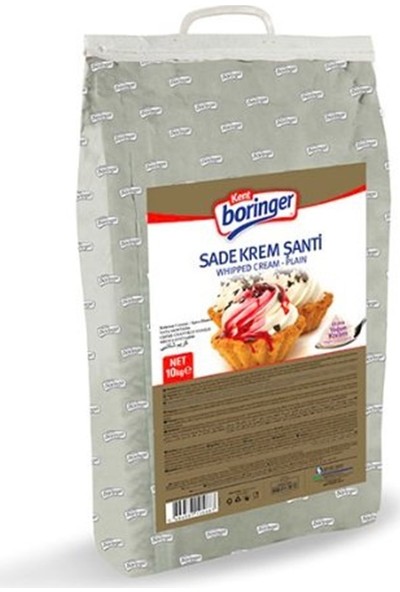 Kent Boringer Krem Şanti Sade 10 kg Kent Boringer Krem Şanti Sade 10 kg