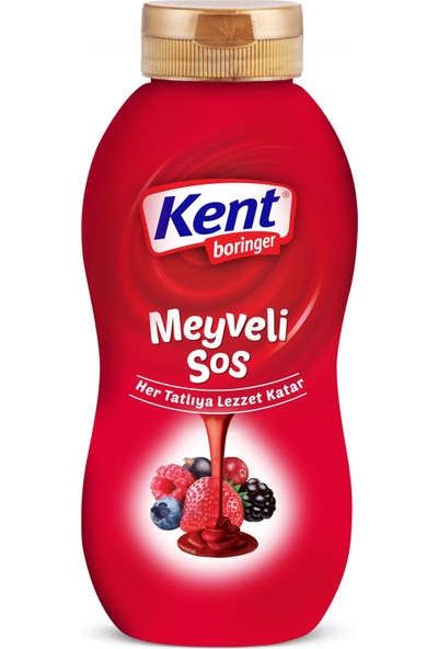 Kent Boringer Topping Sos Meyveli 320 gr Kent Boringer Topping Sos Meyveli 320 gr
