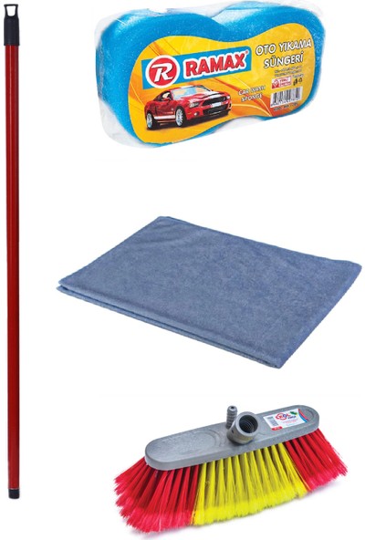 Swab Oto Yıkama ve Temizlik Seti (17 cm Oto Yıkama Fırçası + Kırmızı Metal Sap + Büyük Boy Oto Yıkama Süngeri + Oto Kurulama Bezi) Swab Oto Yıkama ve Temizlik Seti (17 cm Oto Yıkama Fırçası + Kırmızı Metal Sap + Büyük Boy Oto Yıkama Süngeri + Oto Kurulama Bezi)