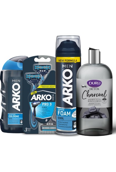 Arko Men ve Duru Erkek Bakım Seti
