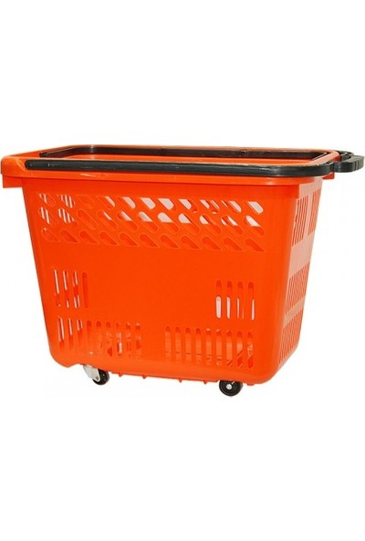 Yavuz Tekerlekli Market El Sepeti 54 lt