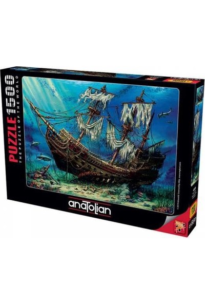 Anatolian Perre Puzzle 1500 Parça Batık Gemi