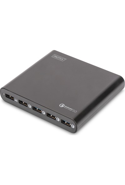 Digitus DA-10193 Universal Notebook + 5 Port USB Seheyat Şarj Istasyonu Digitus DA-10193 Universal Notebook + 5 Port USB Seheyat Şarj Istasyonu