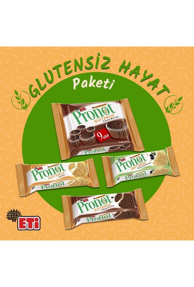Eti Glutensiz Hayat Paketi