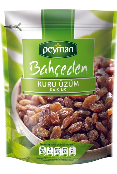 Peyman Bahçeden Kuru Üzüm 200 gr Peyman Bahçeden Kuru Üzüm 200 gr