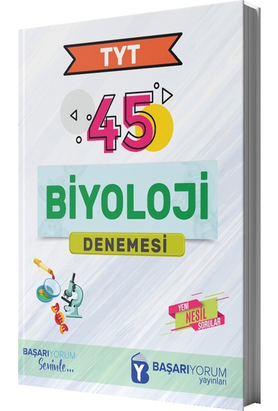 Başarıyorum Yayınevi 45 TYT Biyoloji Deneme