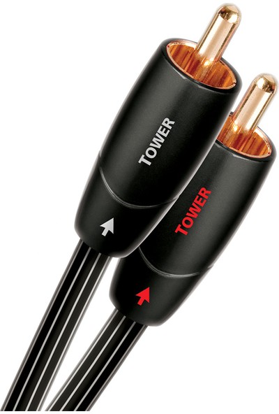 Audioquest Tower Rca Audio Kablo - 2m Audioquest Tower Rca Audio Kablo - 2m