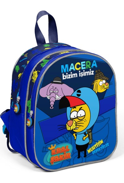 Kral Şakir Lacivert Anaokul Çantası - 33101