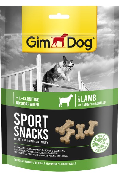Gimdog Köpek Ödül Tableti Sportsnacks Kuzulu 150 gr Gimdog Köpek Ödül Tableti Sportsnacks Kuzulu 150 gr
