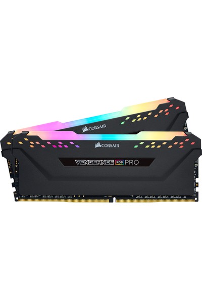 CORSAIR CMW16GX4M2D3600C18 VENGEANCE RGB PRO 16GB (2 X 8GB) DDR4 DRAM 3600MHZ C18 MEMORY KİT - SİYAH CORSAIR CMW16GX4M2D3600C18 VENGEANCE RGB PRO 16GB (2 X 8GB) DDR4 DRAM 3600MHZ C18 MEMORY KİT - SİYAH