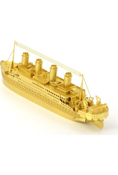 Soico Maket Metal Model Kits-Titanik Altın Rengi Soico Maket Metal Model Kits-Titanik Altın Rengi