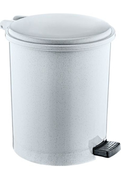 Şenyayla Pedallı Çöp Kovası 40 lt Beyaz Şenyayla SY4219