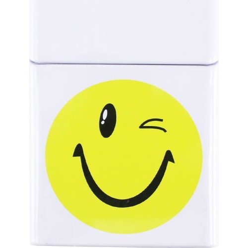 Angelo Smile Metal Kısa Sigara Kutusu Krom (Paket Için) Fiyatı