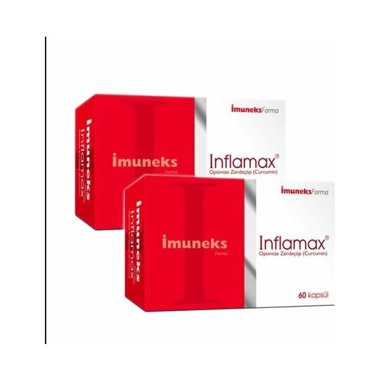 Imunex Inflamax Optimize Zerdeçöp Curcumin 60 Kapsül 2 Li Fiyatı