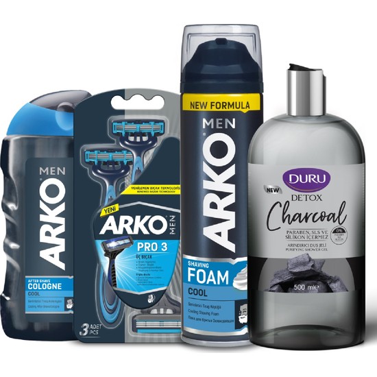 Arko Men ve Duru Erkek Bakım Seti Fiyatı - Taksit Seçenekleri
