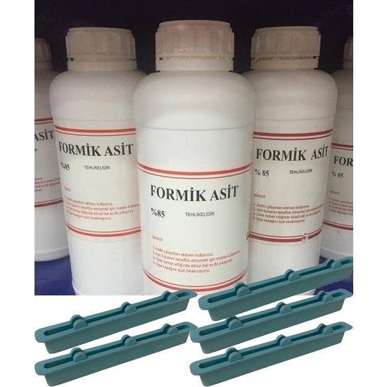 Ak Arıcılık 1 Lt. Formik Asit ve 20 Adet Formik Asit Aparatı Fiyatı