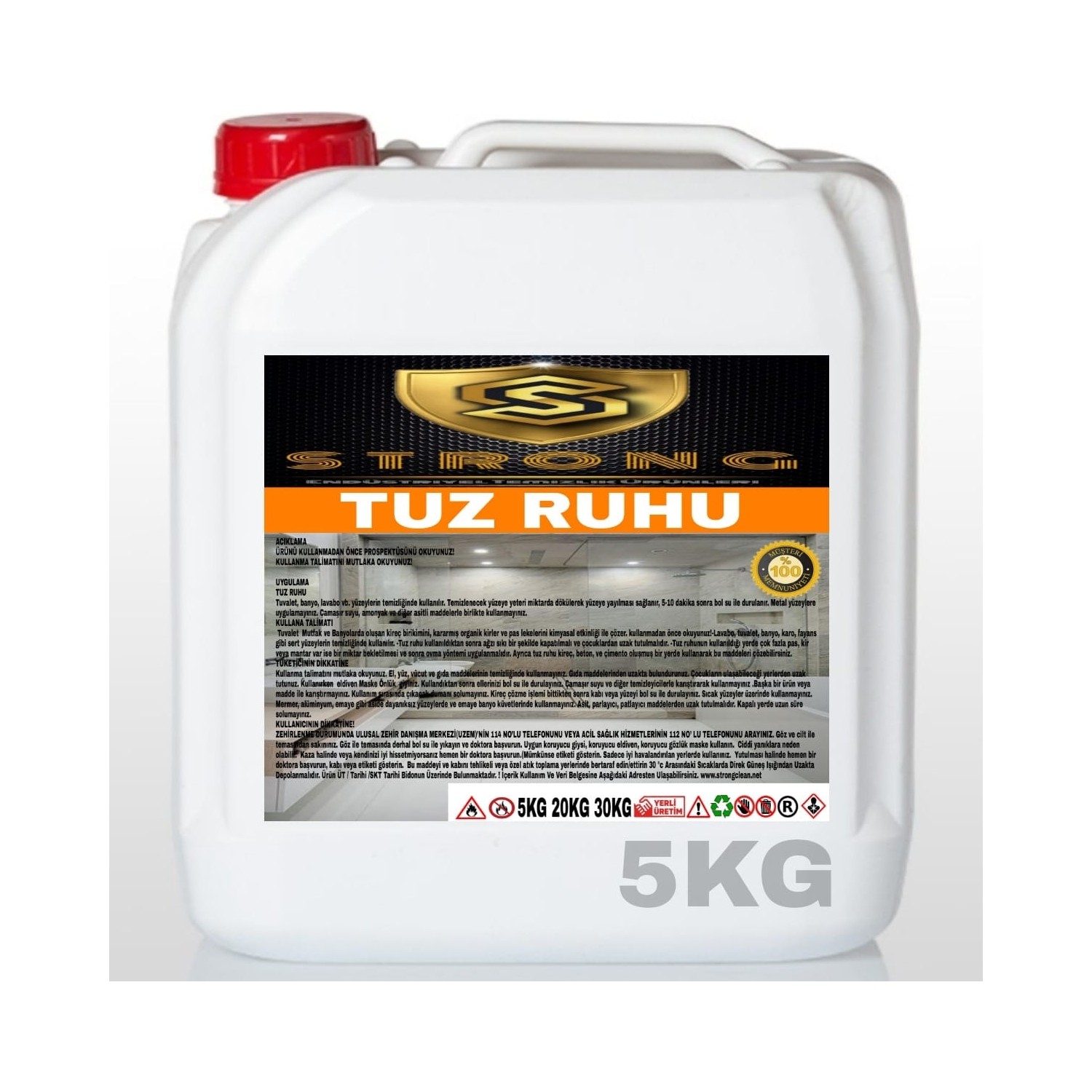 Strong Tuz Ruhu 5 kg Fiyatı, Taksit Seçenekleri ile Satın Al