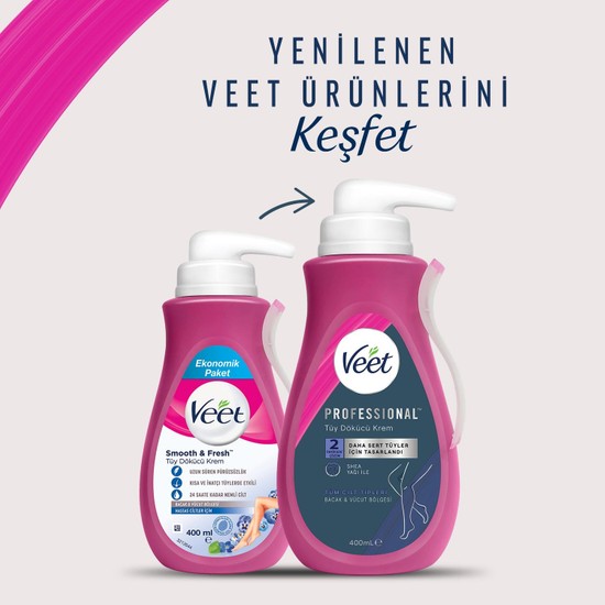Veet Professional 400ml Tüy Dökücü Krem Fiyatı - Taksit Seçenekleri