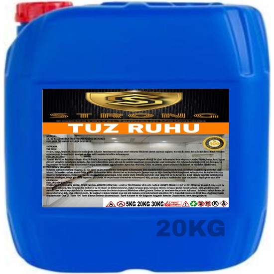 Strong Tuz Ruhu 20 kg Fiyatı, Taksit Seçenekleri ile Satın Al