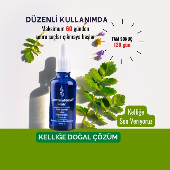 Dermanew Hair Mavi Serum bakım serumu 1x50ml Fiyatı