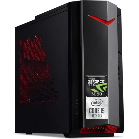 Acer Nitro N50-640 Intel Core i5 12500F 16GB 1tb SSD Nvidia Fiyatı