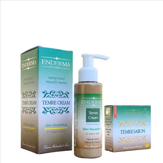 Enderma Temre Kremi 110 ml + Temre Sabun 130 gr Seti Fiyatı