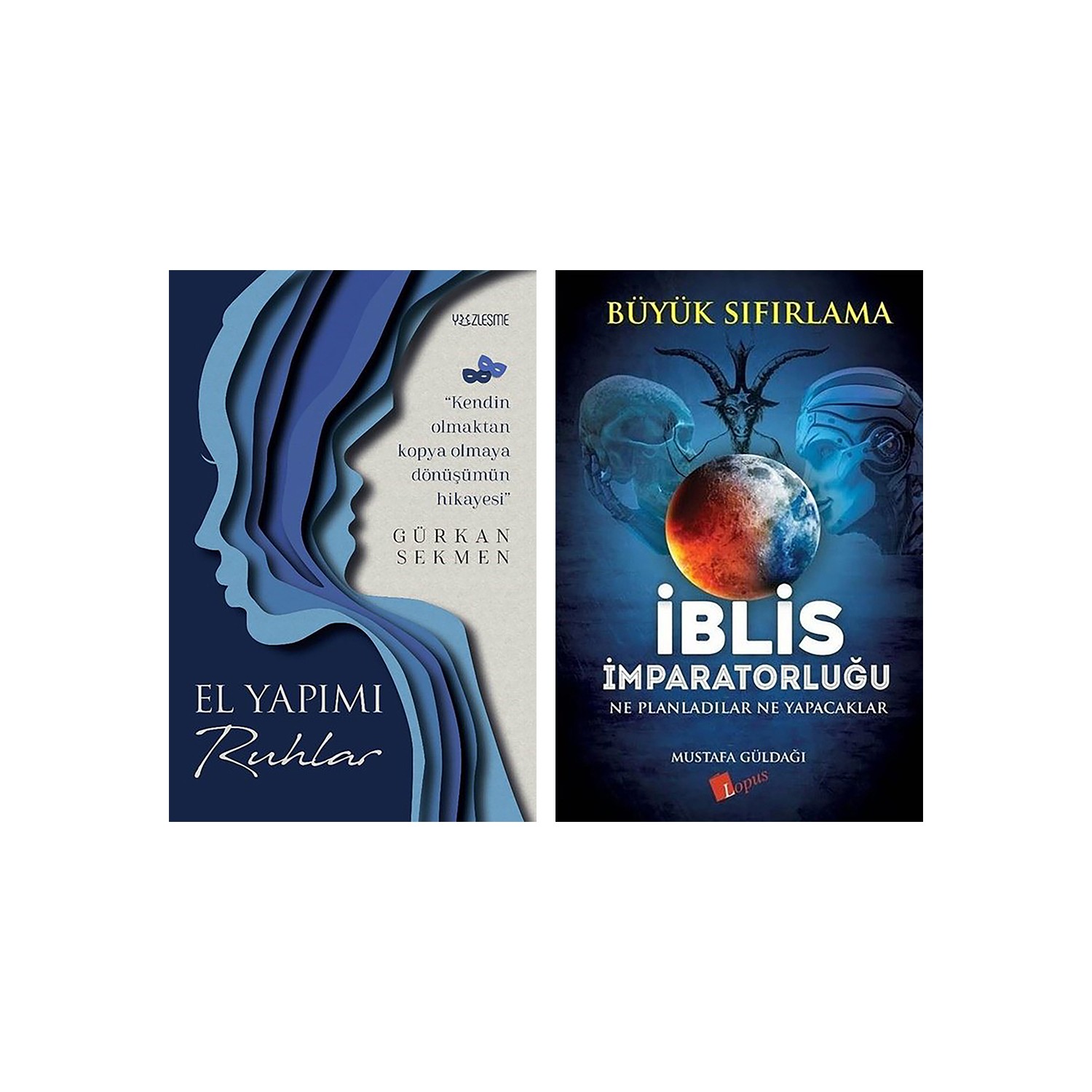 El Yapımı Ruhlar / Iblis Imparatorluğu (2 Kitap Set) Kitabı