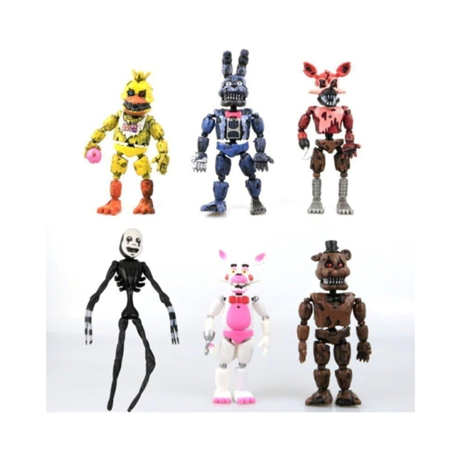 Five Nights At Freddys Eklemli Oyuncak Karakterler Fnaf 6'lı Fiyatı