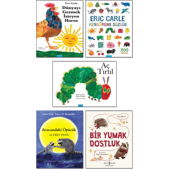 Mavibulut Yayınları - Aç Tırtıl / Eric Carle + Dünyayı Kitabı
