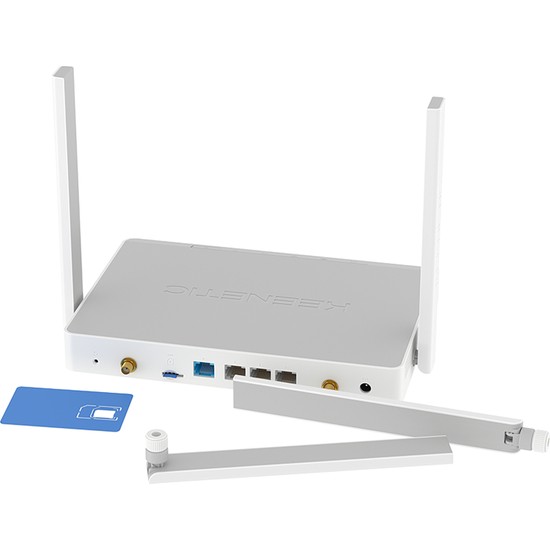 Keenetic Hero 4g+ AX1800 Mesh Wi-Fi 6 4g/lte Cat.6 Sım Kart Takılabilen ...