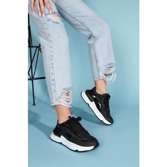 Wos World Of Shop Kadın Siyah Beyaz 1. Sınıf Malzeme Fiyatı