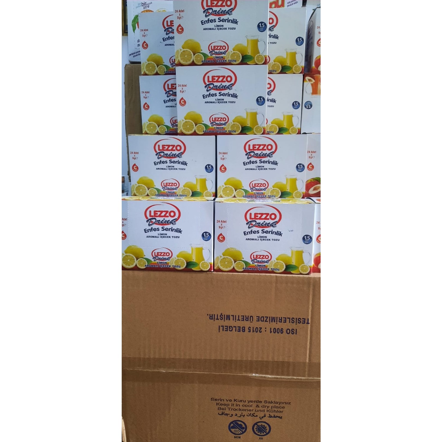 Lezzo Limon Toz Içecek 24X9 gr 24 Kutu Fiyatı - Taksit Seçenekleri